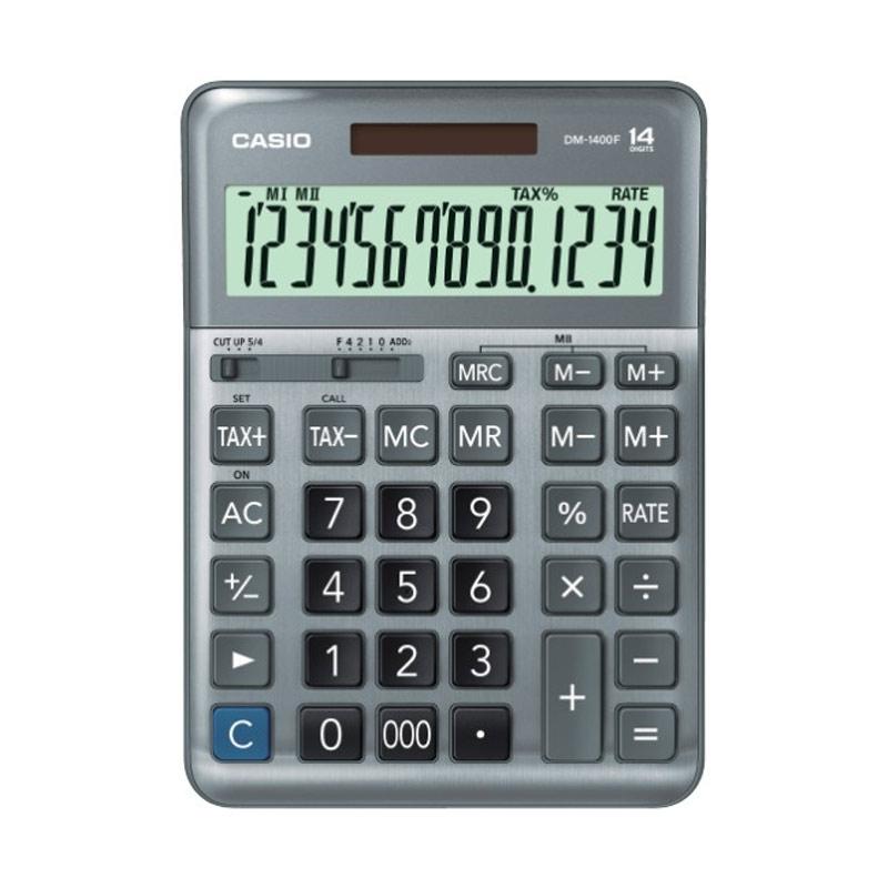Jual CASIO DM-1400F Kalkulator Kantor [14 Digit] di Seller JED PLAZA ...