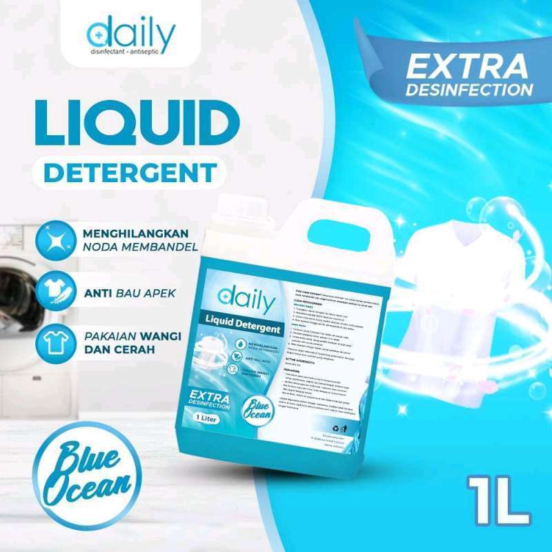 Promo Daily Liquid Detergent Extra Disinfectant / Detergent Cair 1 ...