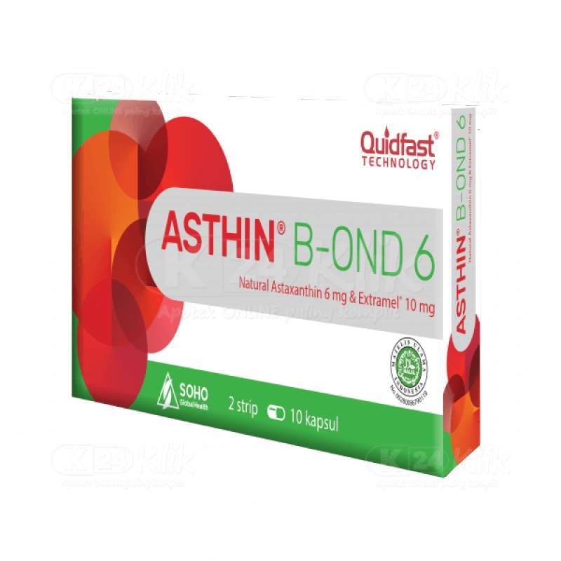 Promo ASTHIN ASTIN B-OND-6 KAPSUL BOX 2 X 10 20 KAPSUL SOHO ANTIOKSIDAN ...