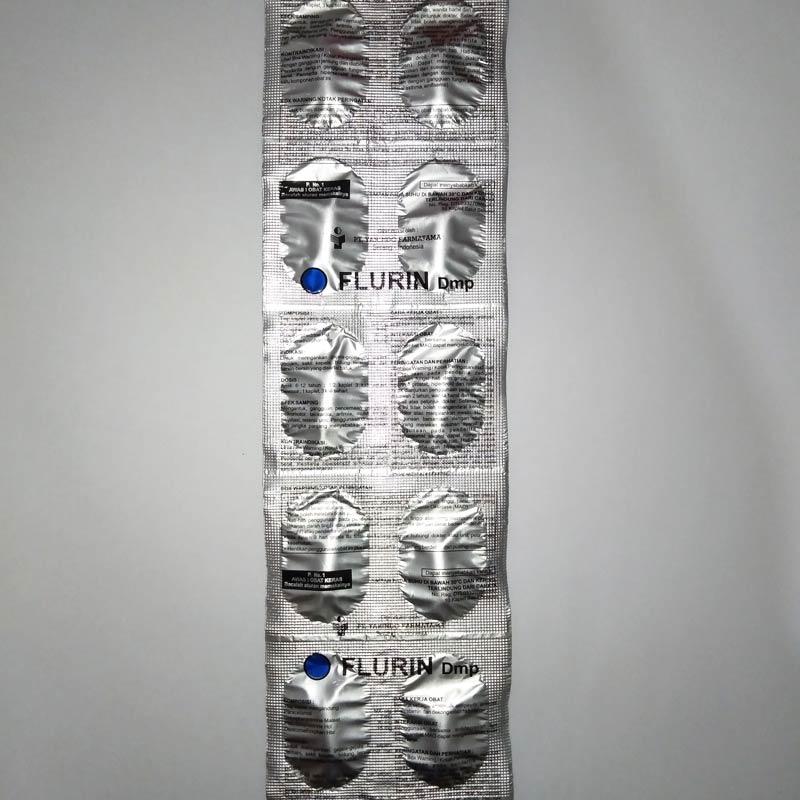 Jual Flurin Dmp Obat Kesehatan [1 Strip/ 10 Kaplet] Di Seller Medika ...