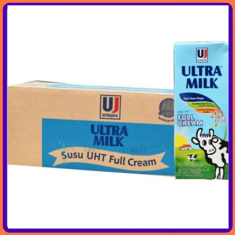 Promo Ultra Milk 200Ml - Full Cream 1 Dus Hemat Diskon 10% di Seller ...