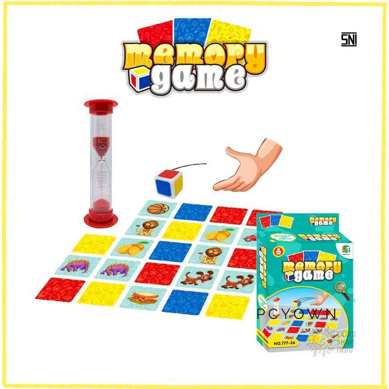 Jual Mainan Anak Memory Game Belajar Ingatan Edukasi Seru di Seller ...