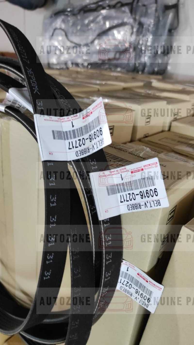 Jual Fan Belt V Harrier ZSU60 ZSU 65 ORI 90916-02717 di Seller Toyota ...