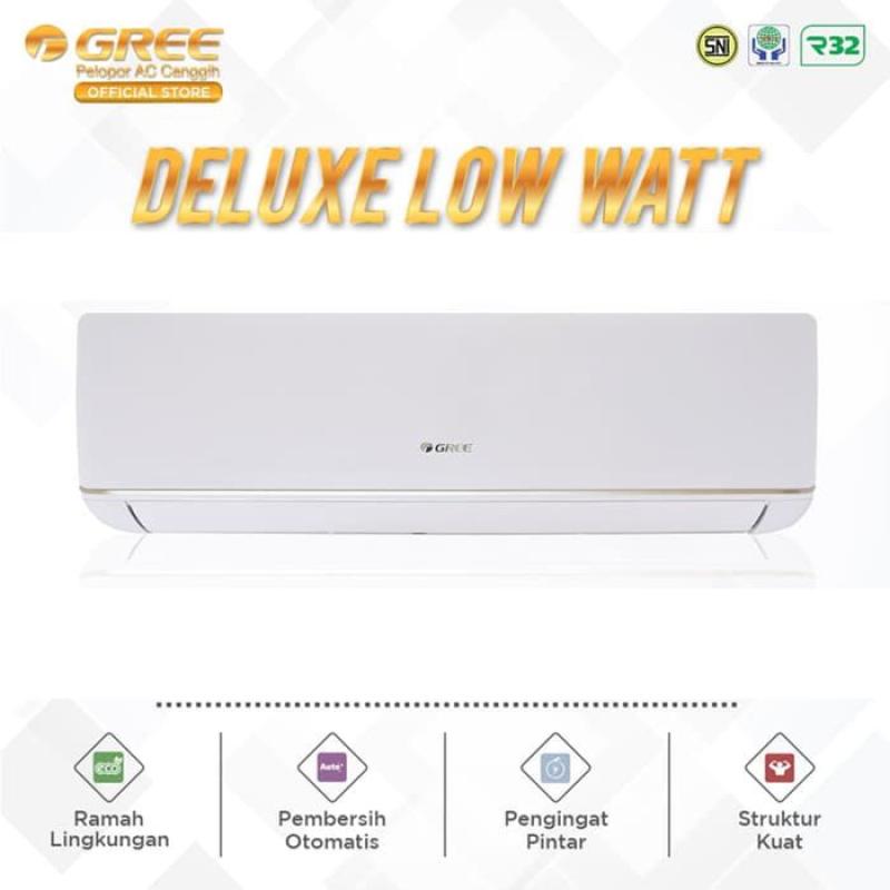 Jual AC GREE 1 PK GWC-09C3E DELUXE LOW WATT - PUTIH [INDOOR+OUTDOOR ...