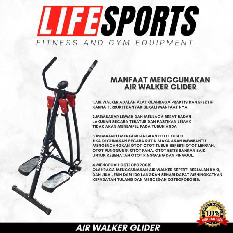 Promo LIFESPORTS AIR WALKER ALAT FITNESS Diskon 10% di Seller Life ...