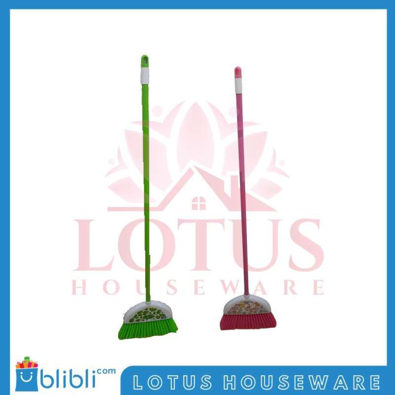 Jual sapu nilon plastik motif daun hijau nagoya 811 di Seller Lotus ...