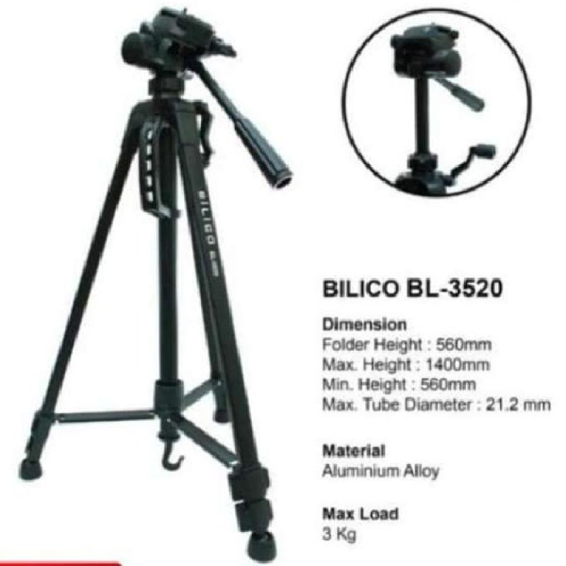 Promo Tripod Bilico Tripod 3520 Bilico 3520 Lightweight Alumunium ...