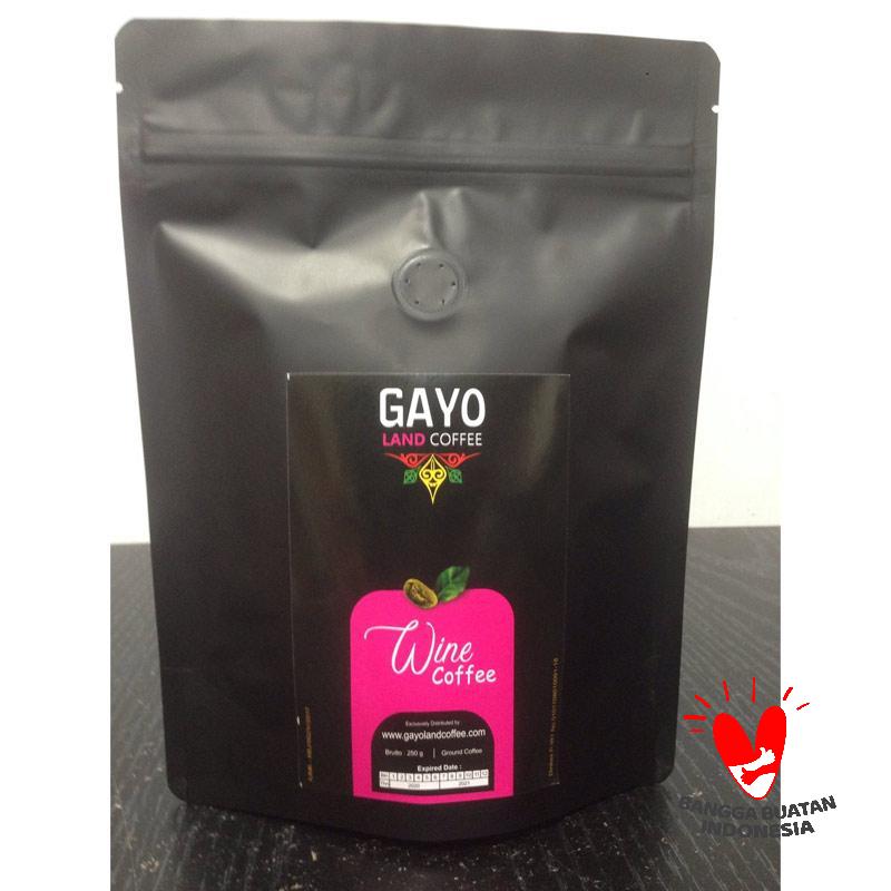 Promo Kopi Aceh Gayo Wine 250 Gr Diskon 25% di Seller gayoland coffee ...