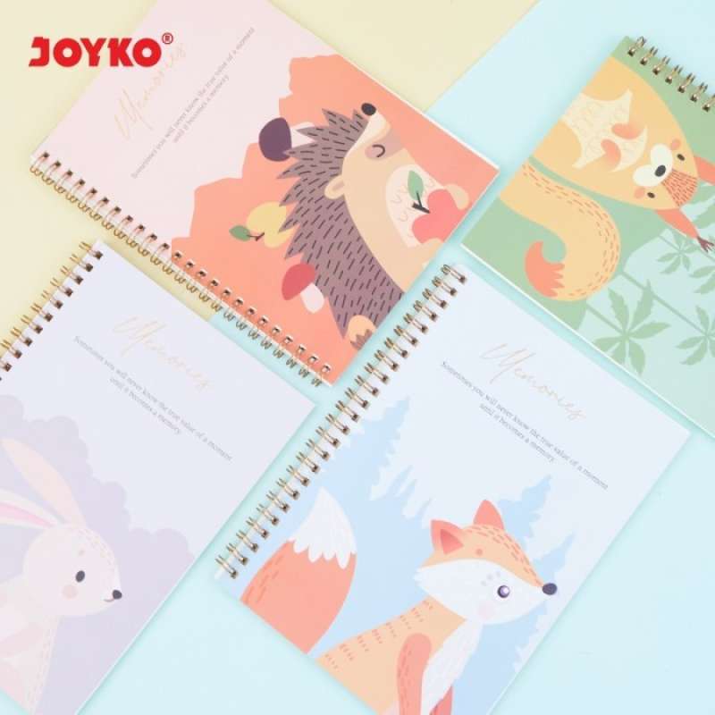 Jual Joyko Nb-707 Nb-711 Animal Memories Notebook Buku Catatan Bergaris ...