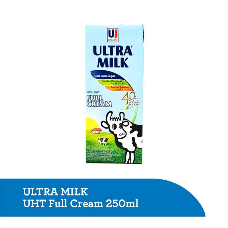 Jual Ultra Milk UHT Full Cream 250 ml di Seller Lawson Station ...