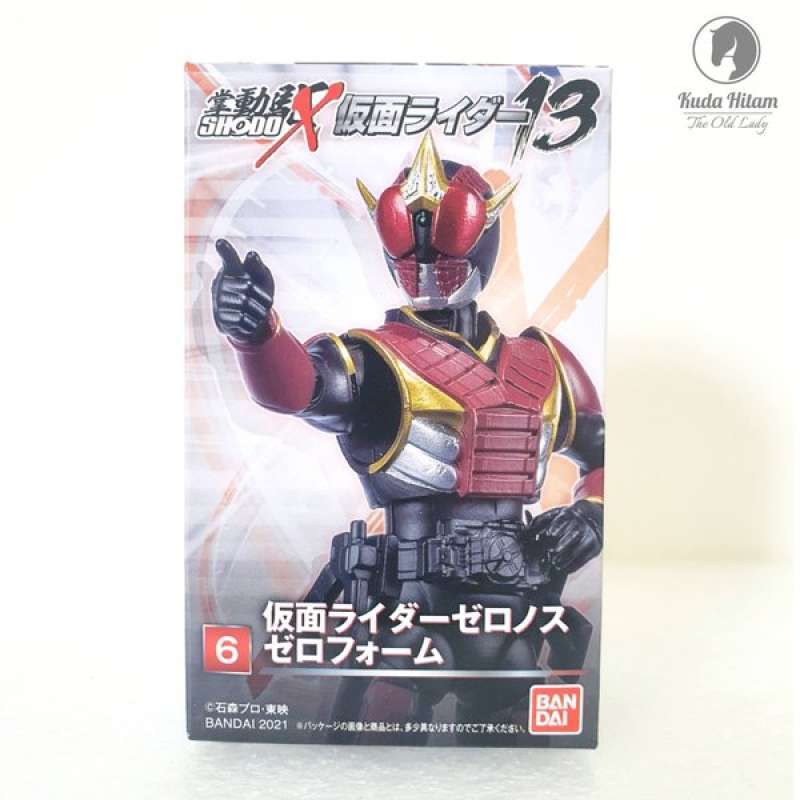 Jual Bandai Shodo-X Kamen Rider 13 Den O Zeronos Zero Form di Seller ...