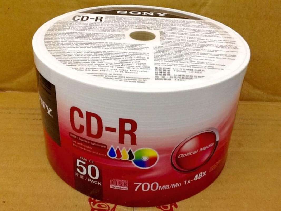 Jual CD-R Sony Printable (50pcs) di Seller Data Point Cellindo - Mangga ...