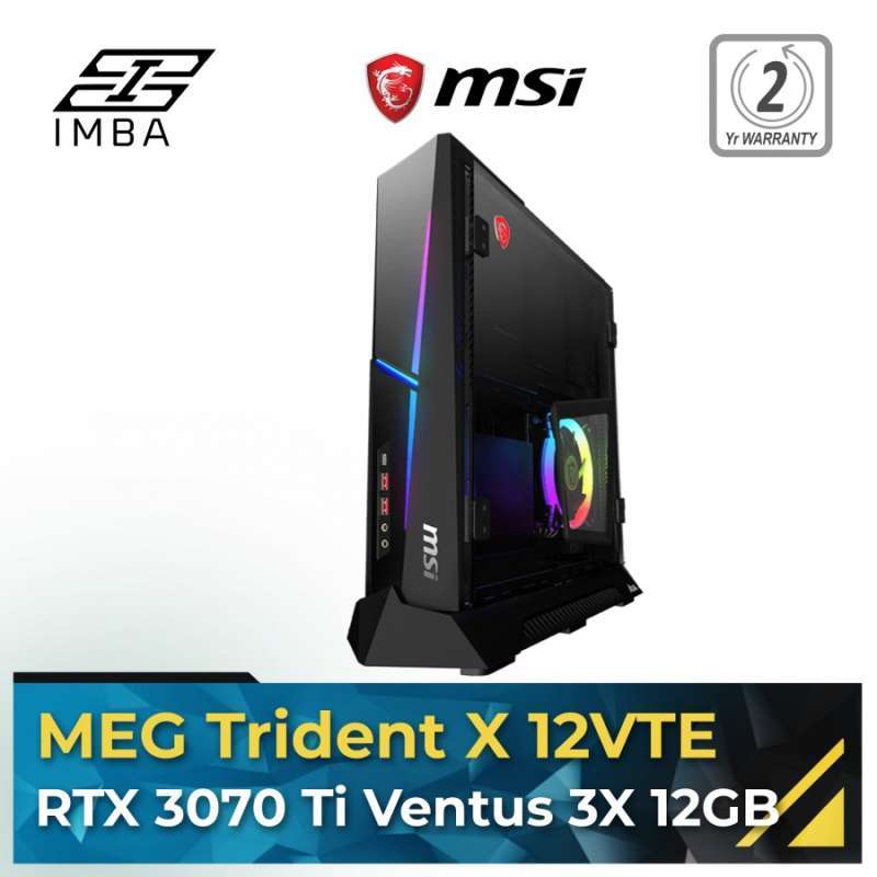 Jual MSI MEG Trident X 12VTE [i7-12700KF | RTX 3070 Ti | 32GB | 1TB] di ...