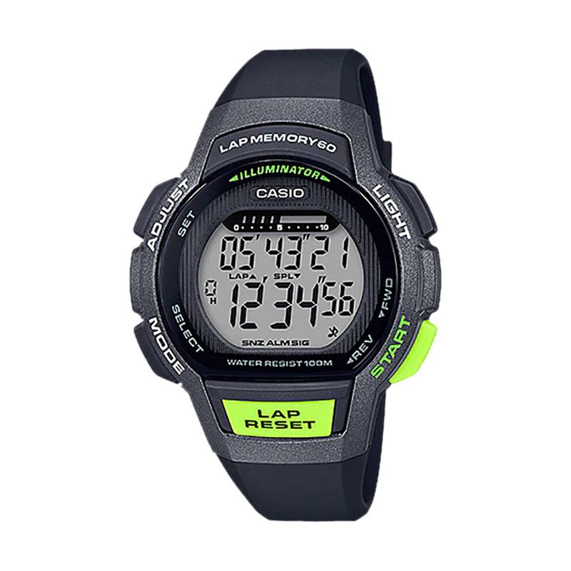 Jual Casio General LWS-1000H-1AVDF Digital Dial Black Resin Strap ...