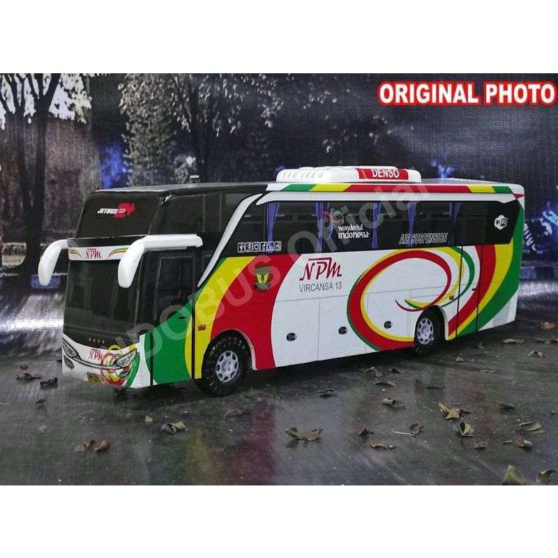 Jual Miniatur Bus Harapan Jaya di Seller Dede Craft - Gintung Cilejet ...