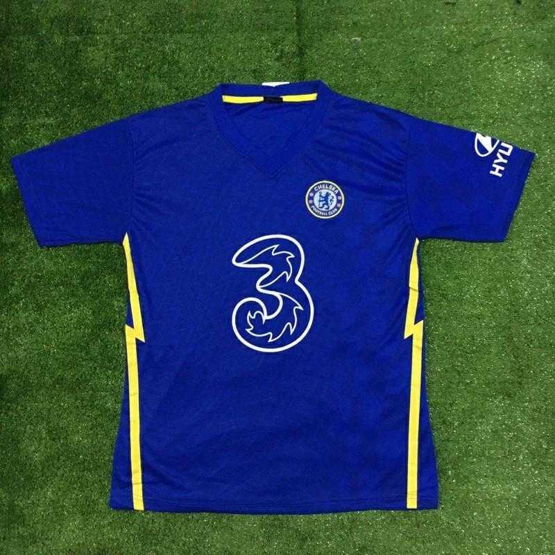 Jual Jersey Chelsea FC Home 2021 - 2022 Biru Strip Kuning BPL Terbaru ...