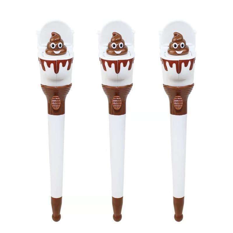 Jual PEN GEL LUCU POOP PULPEN UNIK PEN KARAKTER OLPOIN LUCU PULPEN LUCU ...