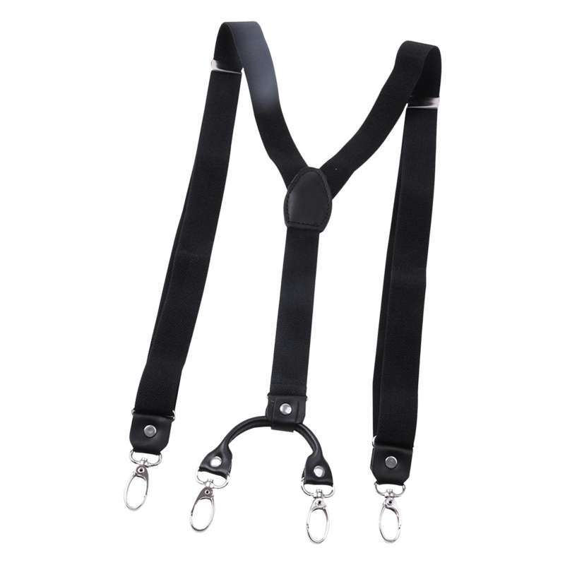 Promo Mens Suspenders Adjustable Heavy Duty Elastic Straps Y Back ...