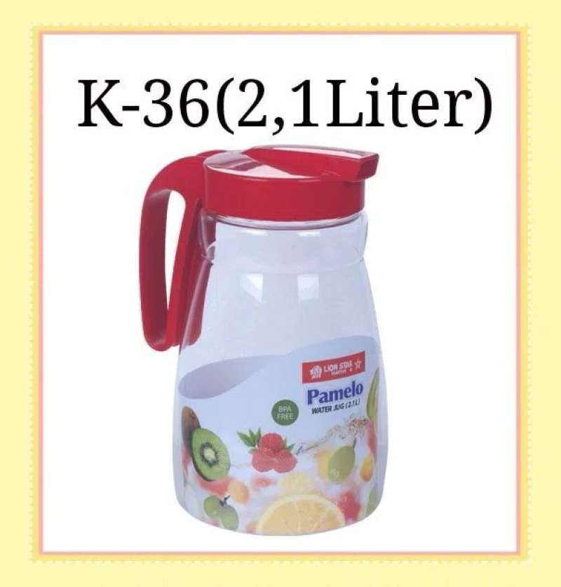 Jual Teko air lion star 2,1 liter type pamelo water jug di Seller Poppyy Shop - Wanajaya, Kab ...
