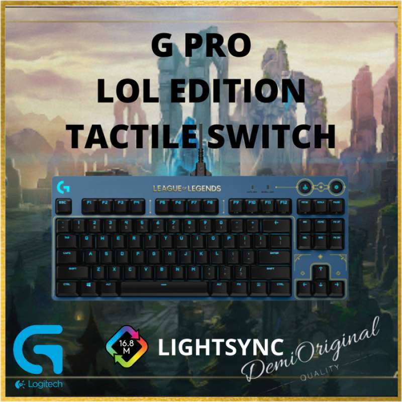 Jual Logitech Gaming Keyboard G Pro Gpro Tkl Kda K/Da Edition di Seller ...