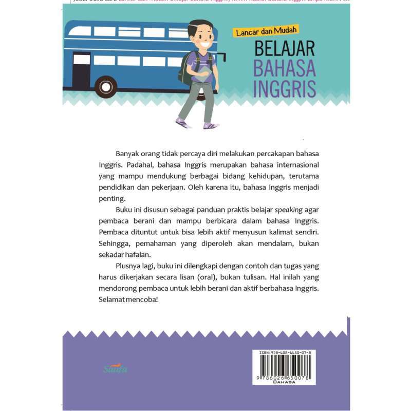 Promo Buku Lancar Dan Mudah Belajar Bahasa Ingris - Saufa Diskon 20% Di Seller Iyigbook Official ...