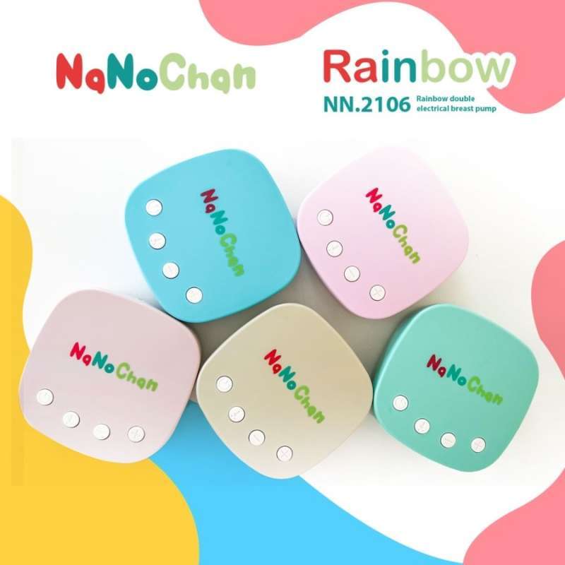 Jual Nanochan Rainbow Double Electrical Breastpump Nano Chan Breast ...