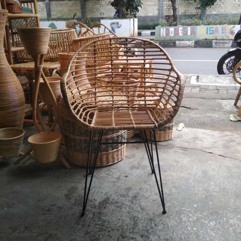 Jual Kursi Rotan Kafe Rangka Besi Di Seller Toko Abbiyya - Grogol, Kota ...