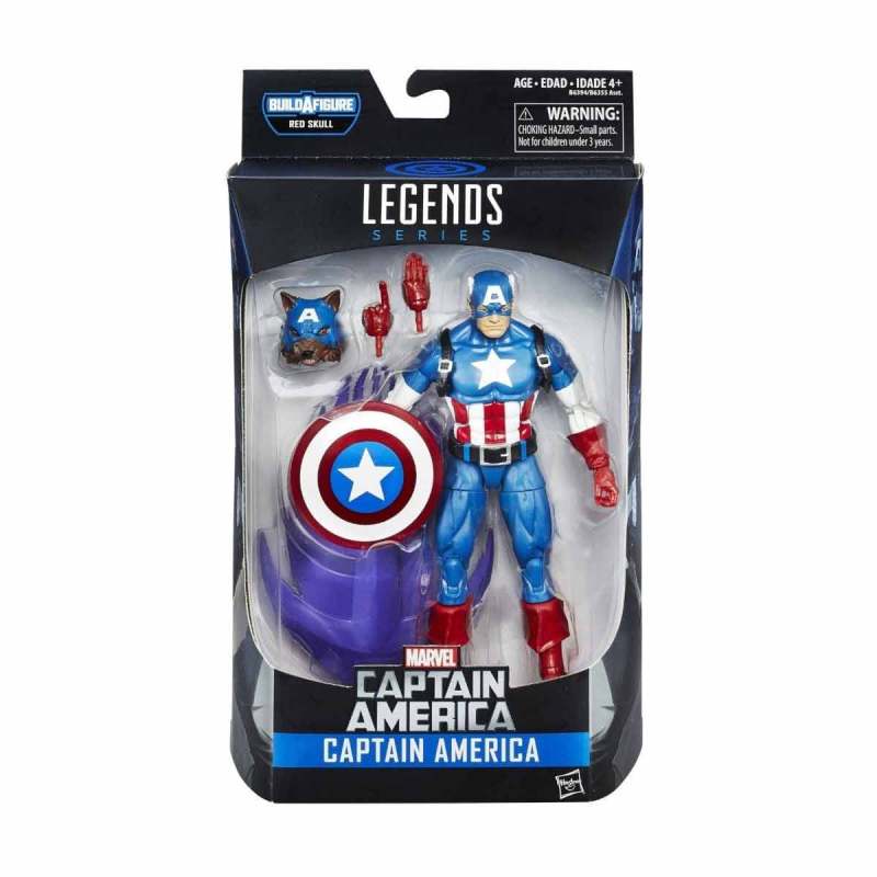 Jual Hasbro Captain America Wolf Marvel Legends Build Action Figure di ...