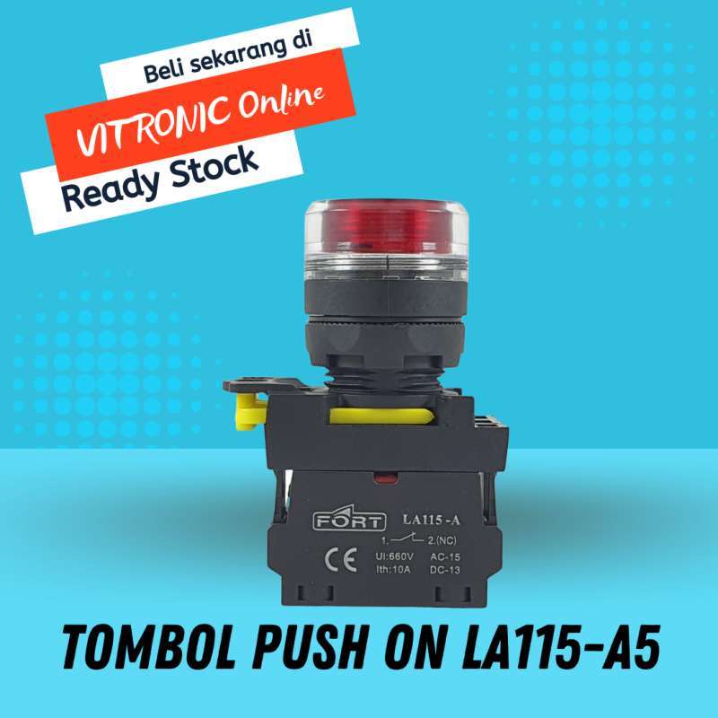 Jual Tombol Push Off Saklar LA115-A5 Push Button Switch Spring Return ... Jual Tombol Push Off Saklar LA115-A5 Push Button Switch Spring Return ...