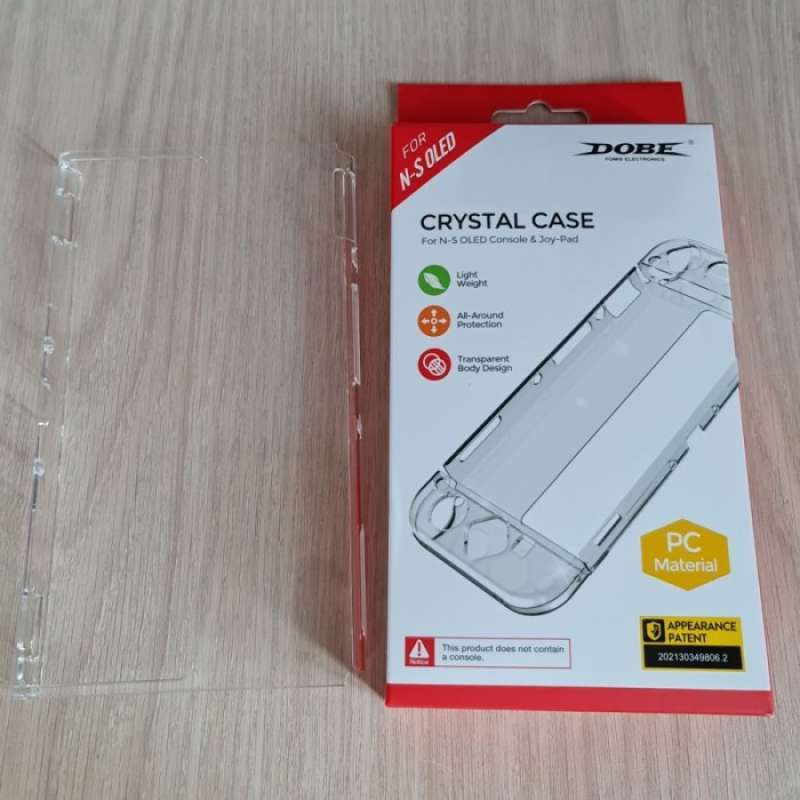 Jual Dobe Crystal Case for Nintendo Switch Oled Console & Joy Pad TNS ...