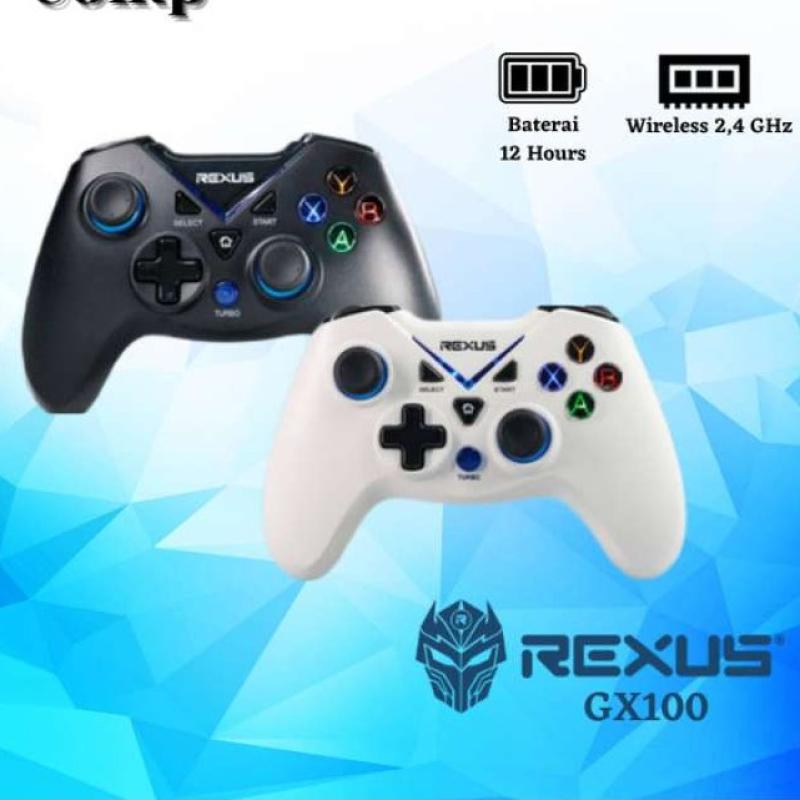 Jual Rexus Gx100 Gaming Gamepad Controller Wireless Original & Garansi ...