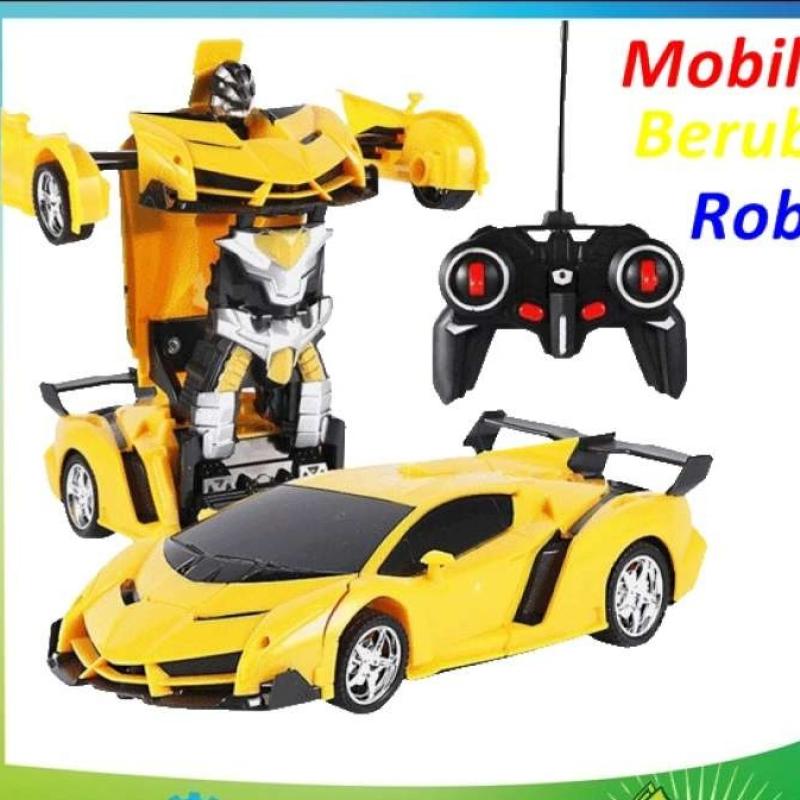 Promo RC Mobil Berubah Robot Remote Control Transform Car Remot Kontrol ...