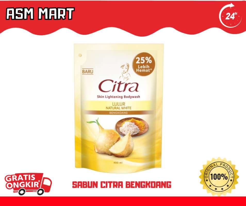 Jual SABUN CITRA BENGKOANG NATURAL GLOW 400 ml di Seller AsmMart ...