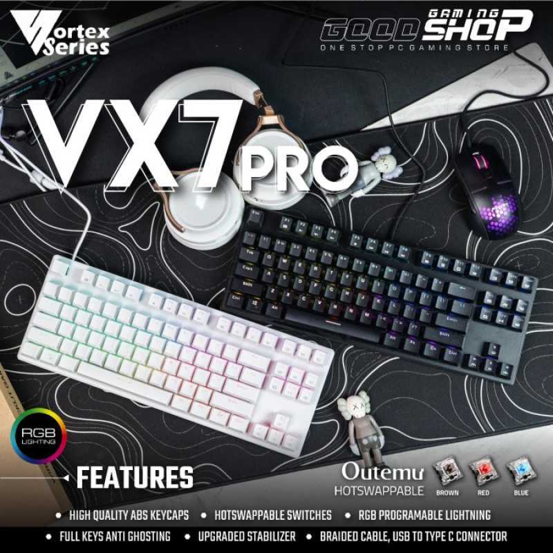 Jual Vortexseries Vx7 Pro Rgb Hotswap - Gaming Keyboard di Seller ...