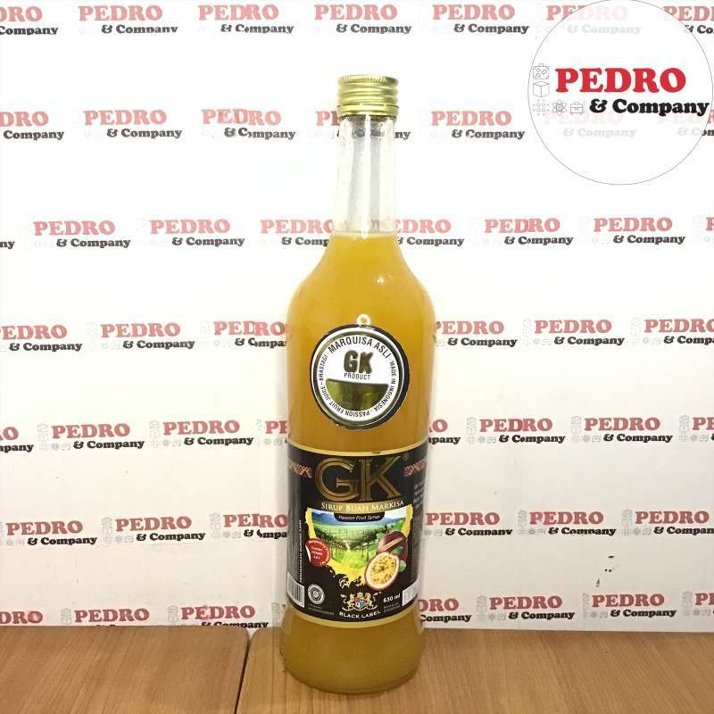Jual GK sirup buah markisa asli 630 ml - passio fruit syrup di Seller ...