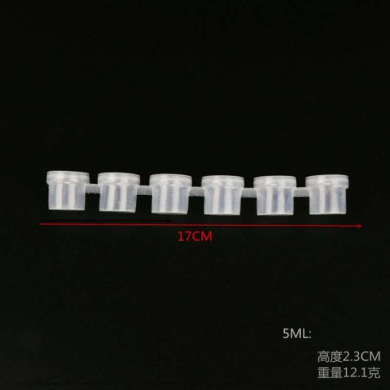 Promo Botol Plastik Palet Cat Air Akrilik Cat Minyak Lukis Tinta 5ml ...