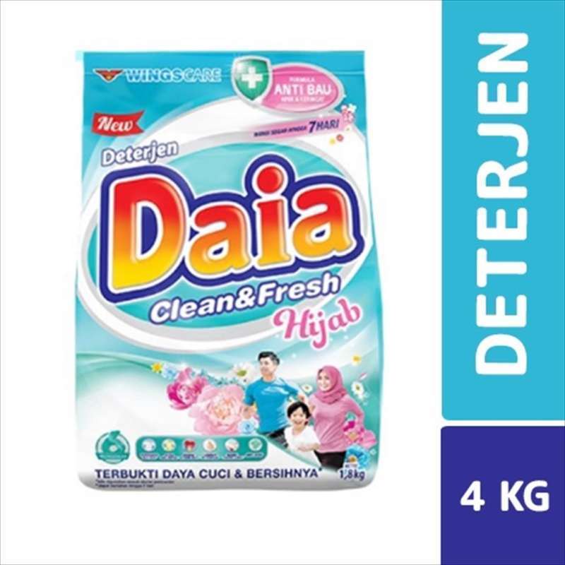 Jual DAIA Clean Fresh Detergent 4 KG di Seller toko usaha baru ...