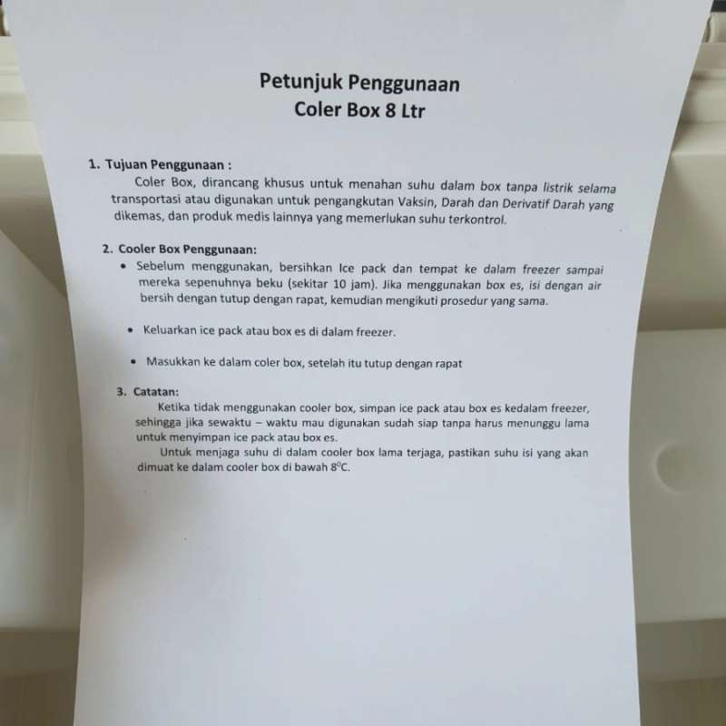 Jual Nesco Cooler Box Cool Box Vaksin Htl1080 8 Liter Di Seller Pt ...