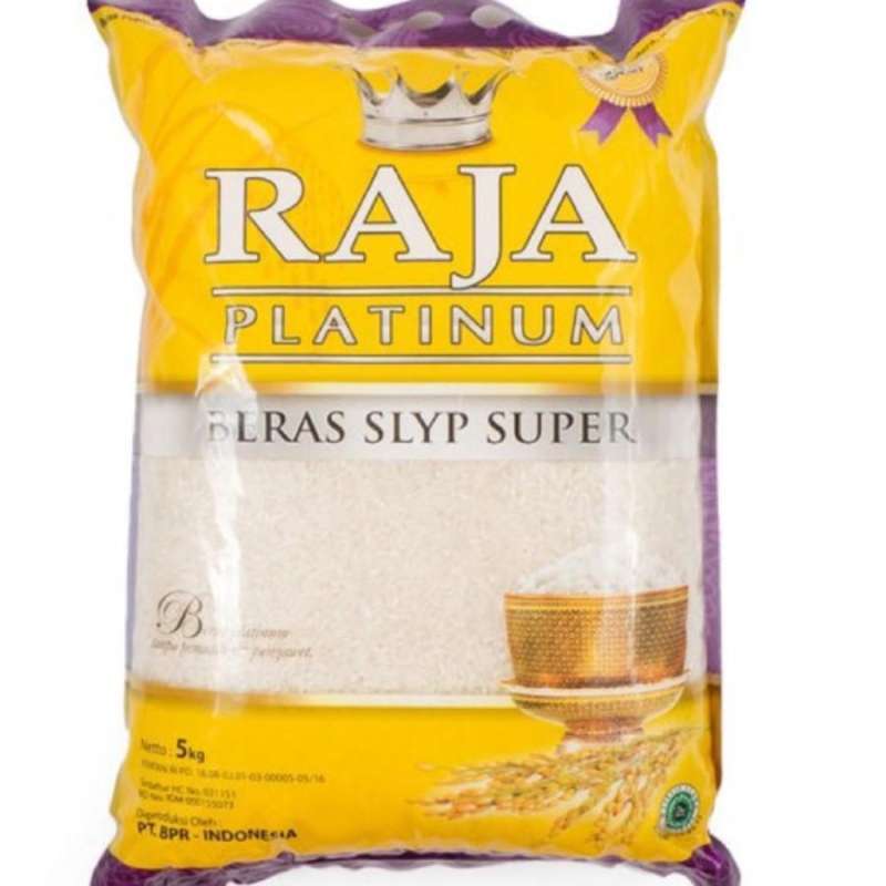 Jual Beras Raja Platinum 5 kg di Seller toko merry palembang - Karya ...