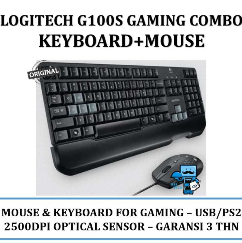 Jual Keyboard+Mouse Gaming Logitech G100s Combo di Seller GENTASTORE ...