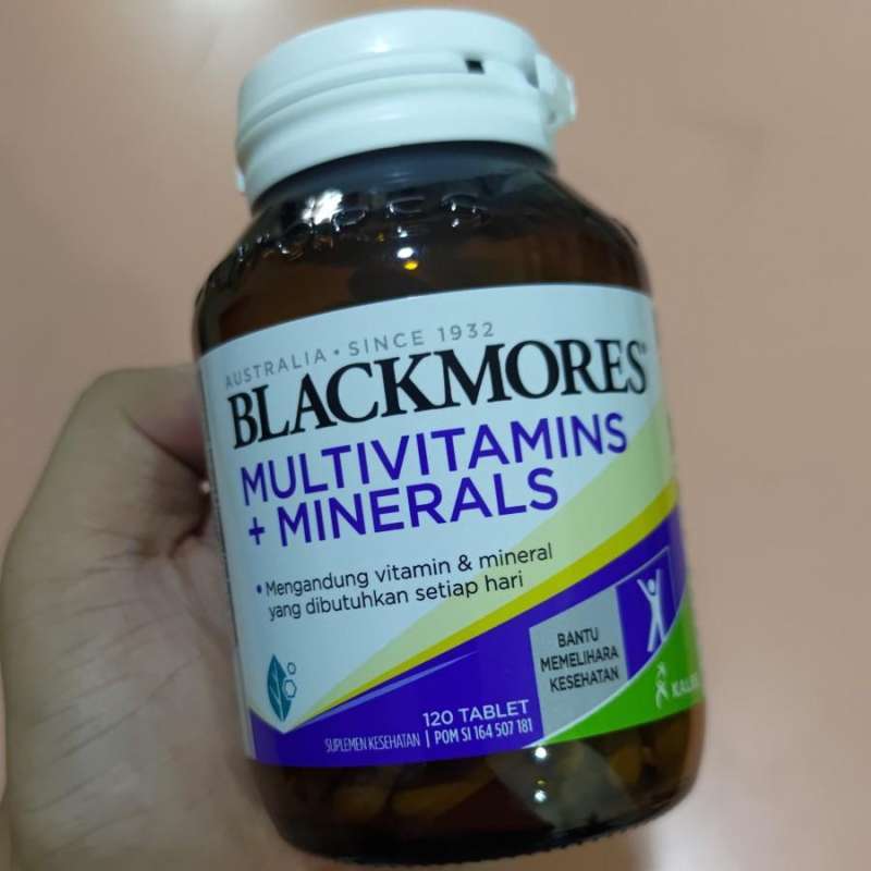 Jual Blackmores Multivitamin & Minerals 120 / 30 Tablets RESMI BPOM di Seller Ultrafast Store ...