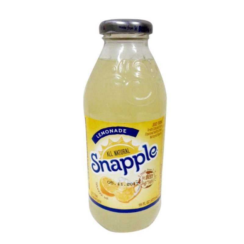 Jual Snapple Minuman Lemonade Botol 473Ml di Seller Suzuya Official ...