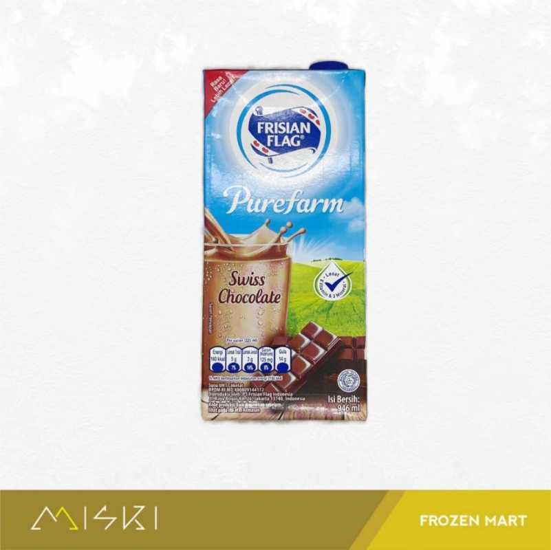 Jual FRISIAN FLAG UHT SWISS CHOCOLATE 946 ML di Seller Miski Frozen Mart - Cibaduyut, Kota ...