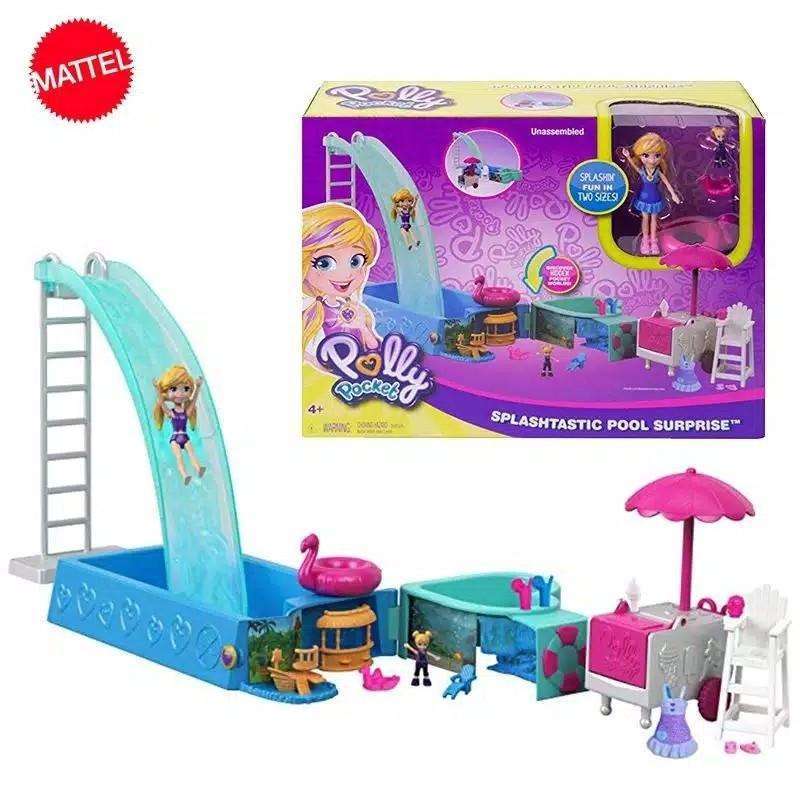 Jual Mainan anak polly pocket splashtastic pool surprise original di ...