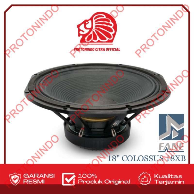 Jual FANE SPEAKER KOMPONEN COLOSSUS 18 XB 2000 WATT di Seller ...