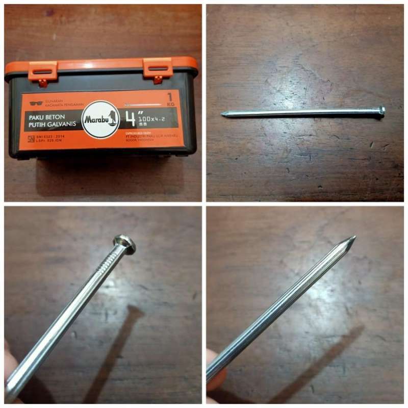 Jual Paku Beton 10 Cm 1 Kg Original Murah - Harga Diskon Maret 2024 | Blibli.com