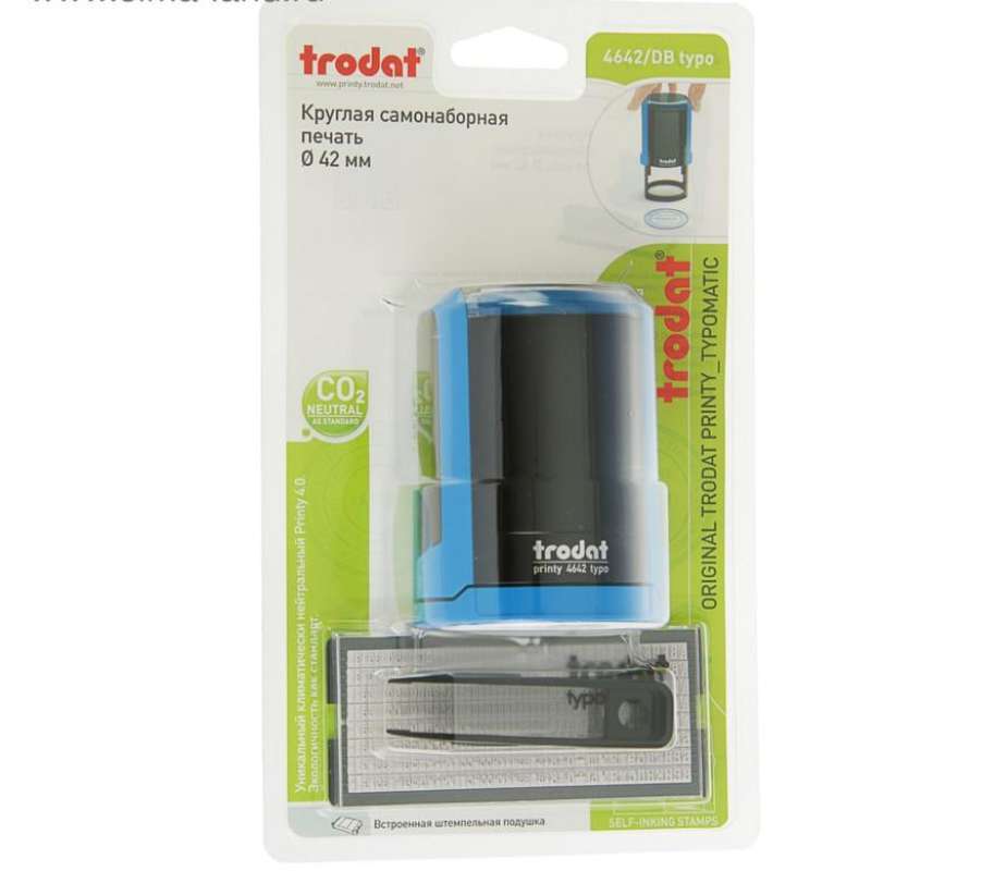 Jual Trodat 4642 Stempel Typo Diameter 42 Mm Di Seller Gading Murni ...