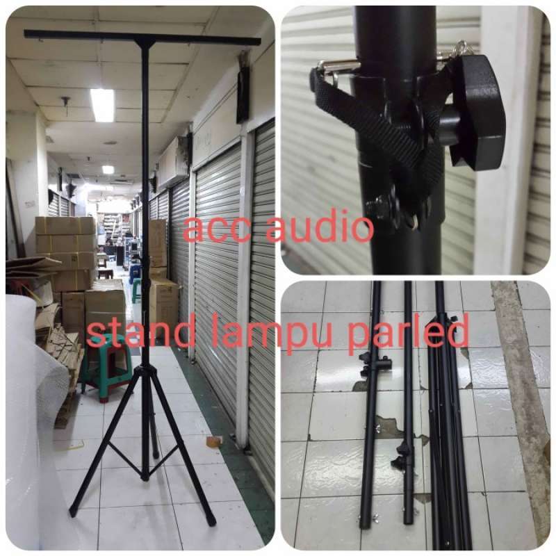 Jual Stand lampu parled tinggi 4m tiang atau tripod lampu panggung di ...