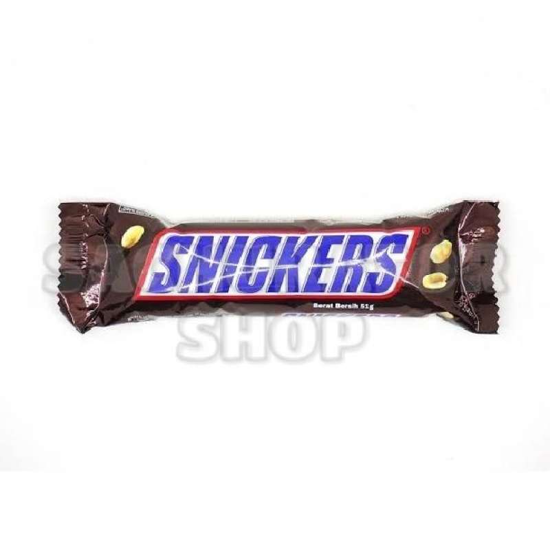 Jual Coklat Cokelat Snikers Sniker's Snicker's Snickers Chocolate Bar ...