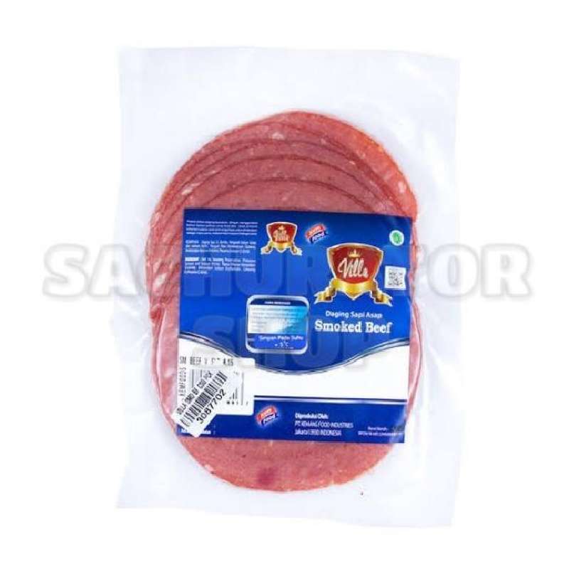 Jual Daging Sapi Lembar Asap Kem Food Kemfood Vila Villa Smoked Beef ...